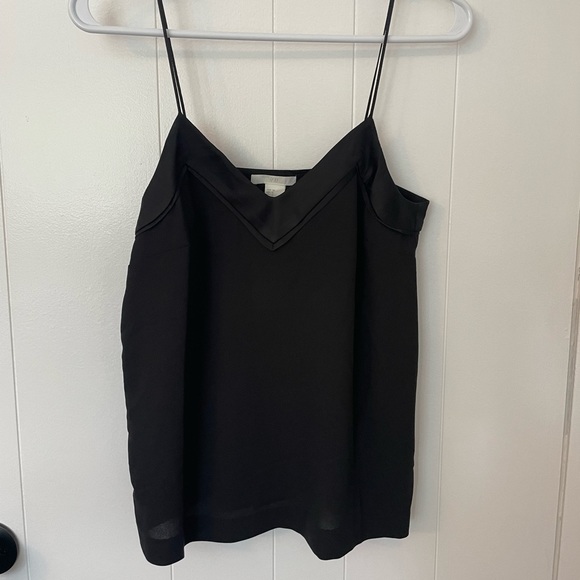 H&M | Tops | Nwt Hm Black Elegant Spaghetti Strap Top | Poshmark